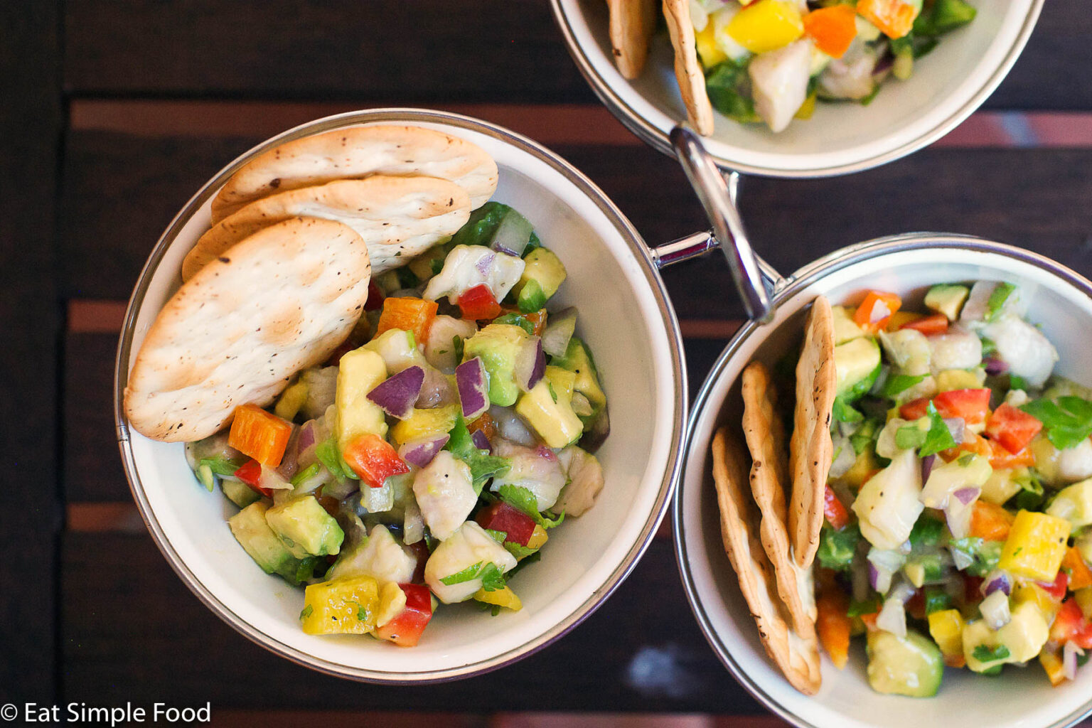 Fresh Amberjack Fish Ceviche Summer Recipe - Eat Simple Food