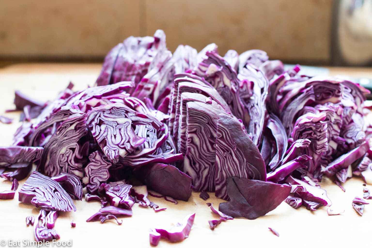 Simple Sautéed Red Cabbage Recipe and Video - Eat Simple Food